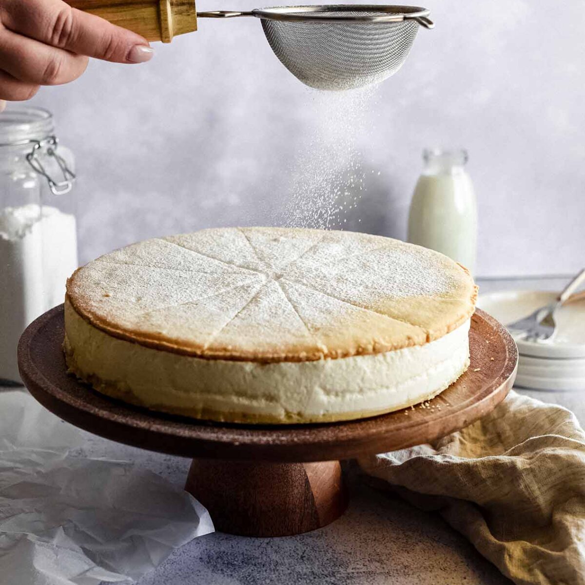 Baskijski cheesecake — ABC sir