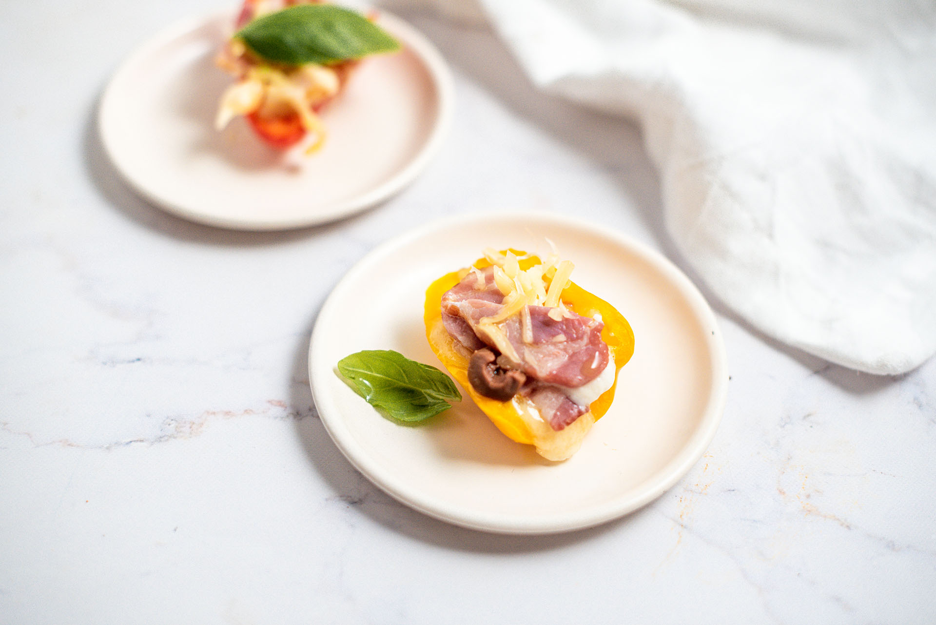 Zapečene mini paprike — ABC sir