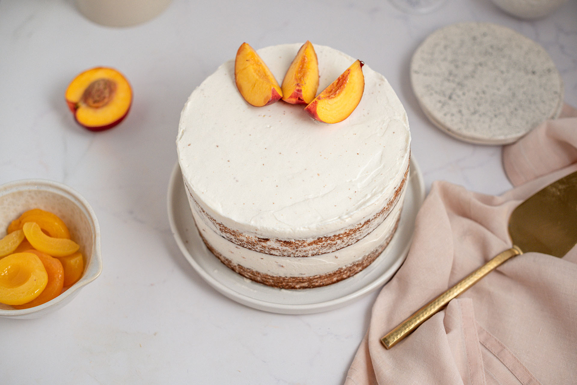 Torta od breskvi — ABC sir