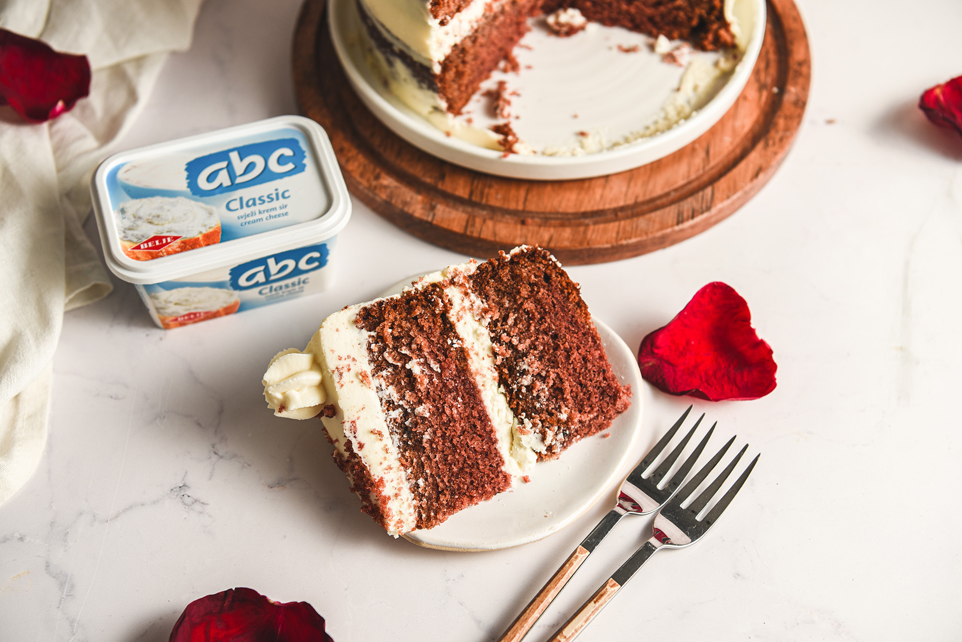 Red velvet torta — ABC sir