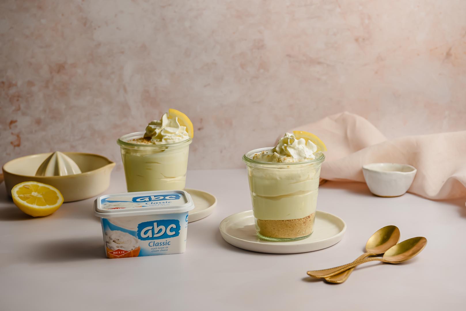 Cheesecake u čašama — ABC sir